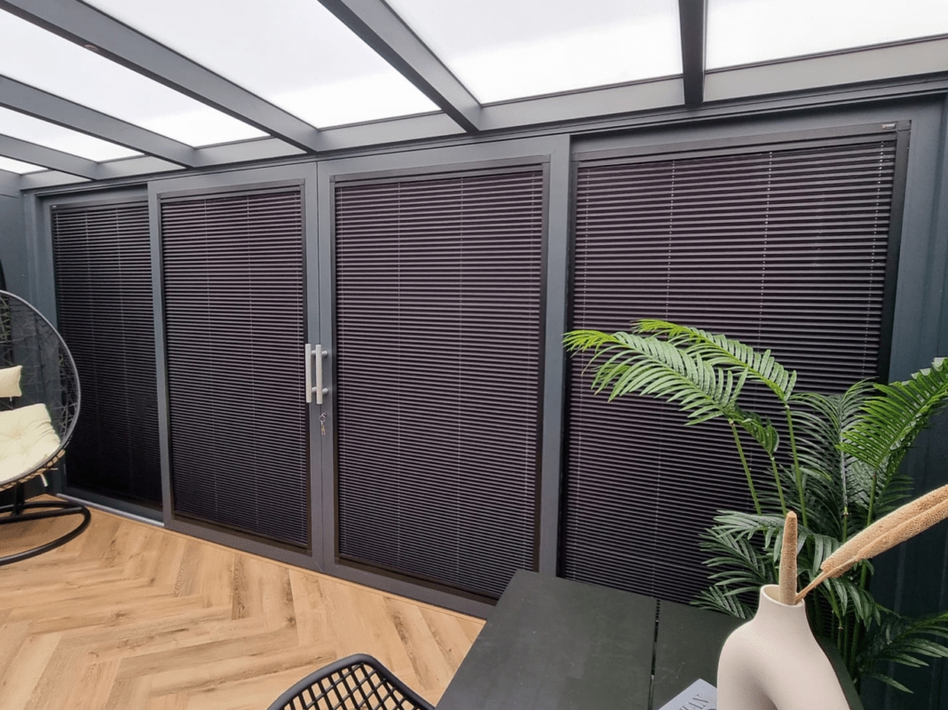 Veranda Schuifpui Gordijn - Plisse XXL